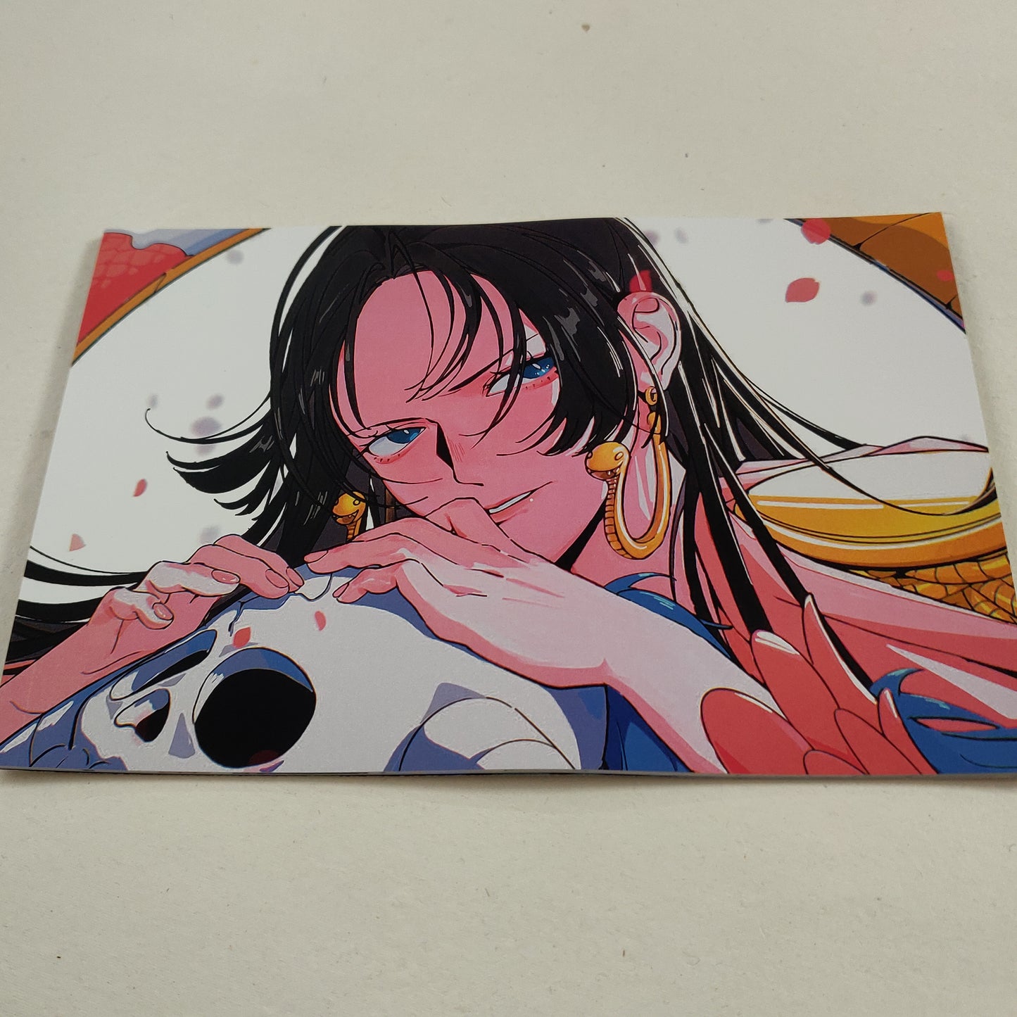 Boa Hancock One Piece wall poster | Style 1 – Dipped in Doodles