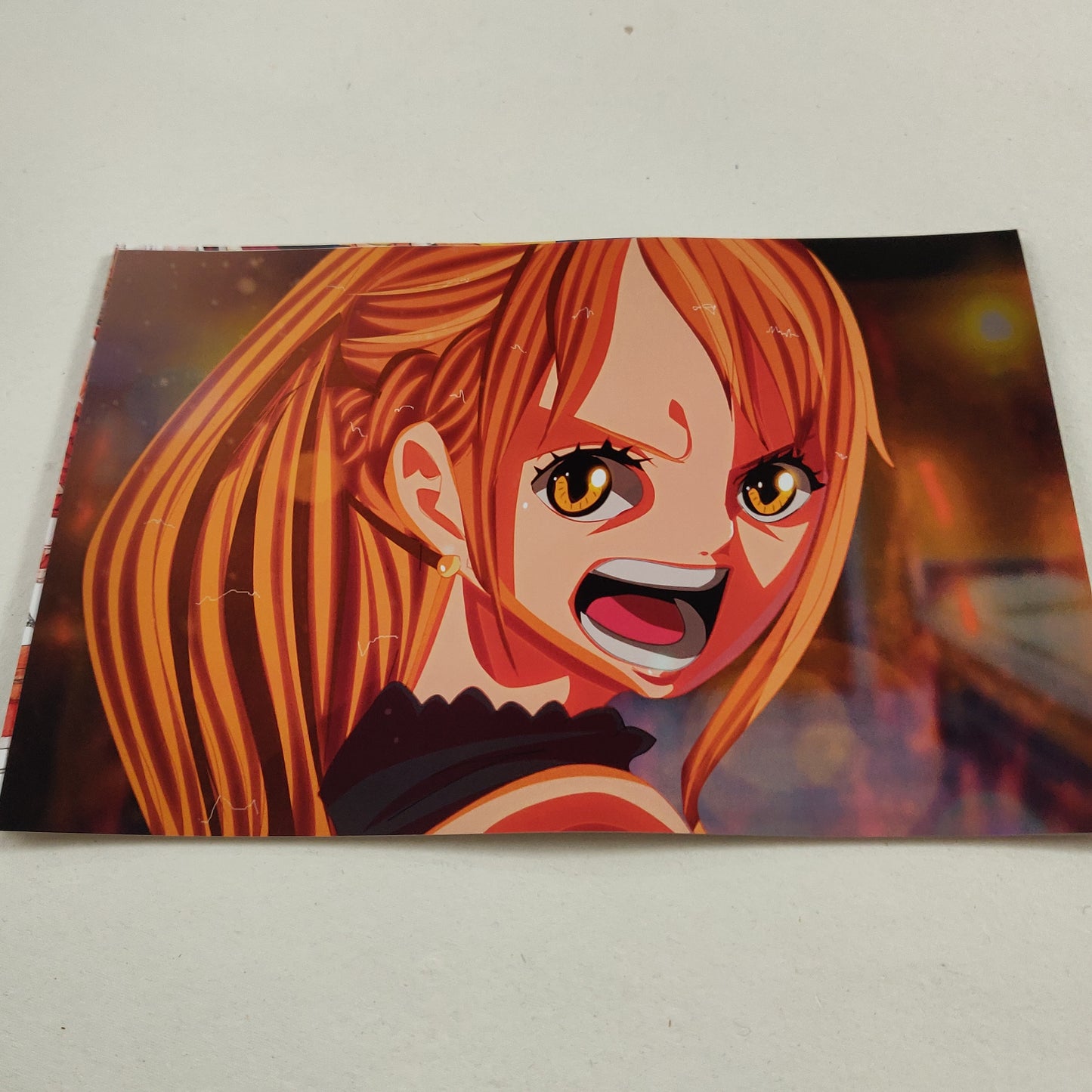 Nami One Piece wall poster | Style 1 – Dipped in Doodles