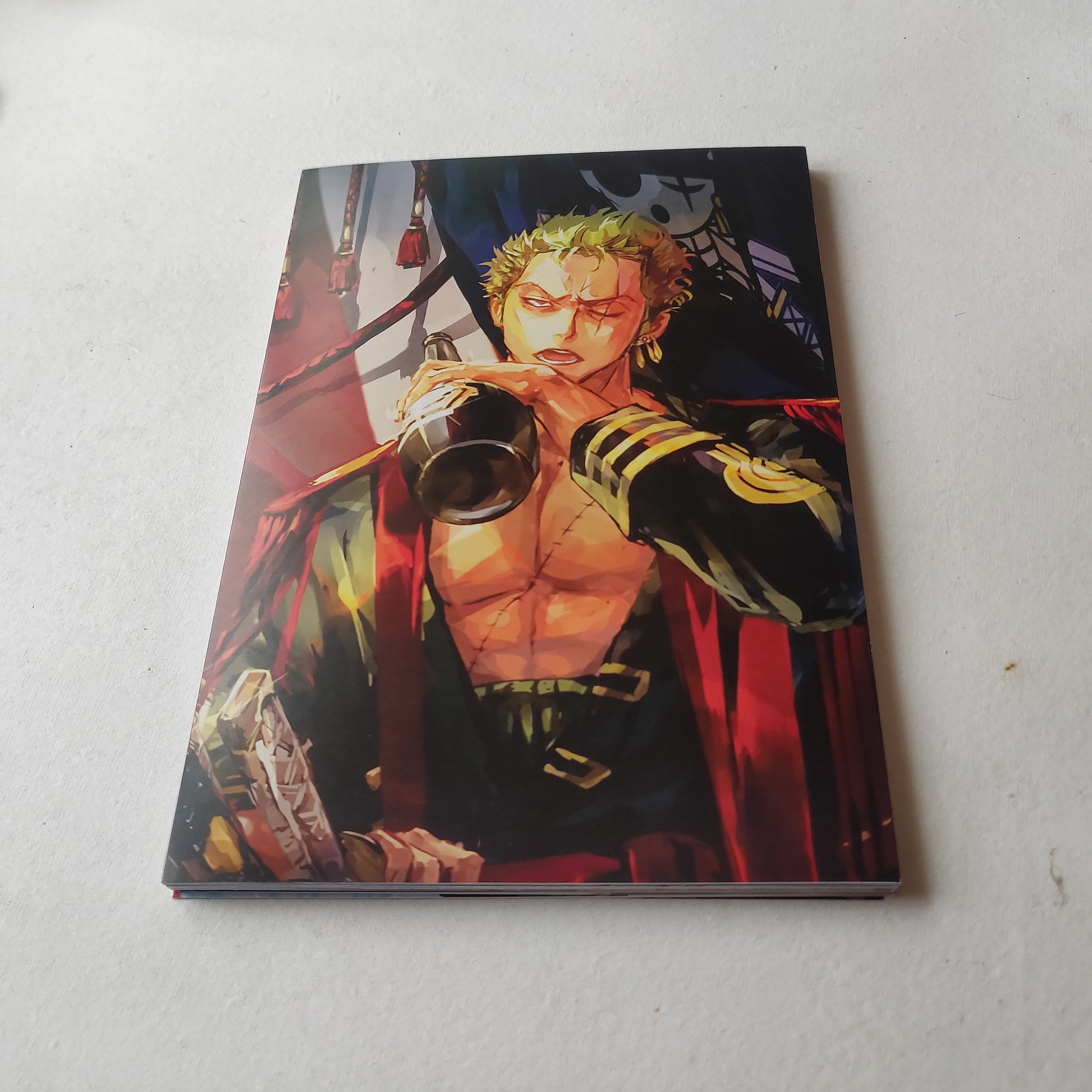 Zoro One Piece wall poster | Style 3 – Dipped in Doodles