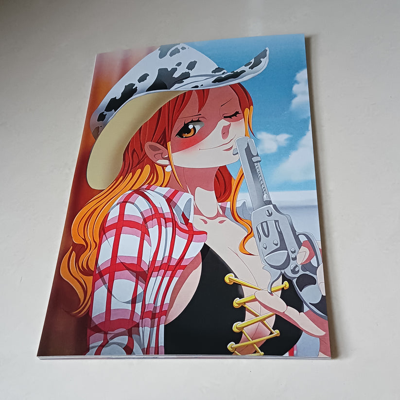 Nami One Piece wall poster | Style 1 – Dipped in Doodles