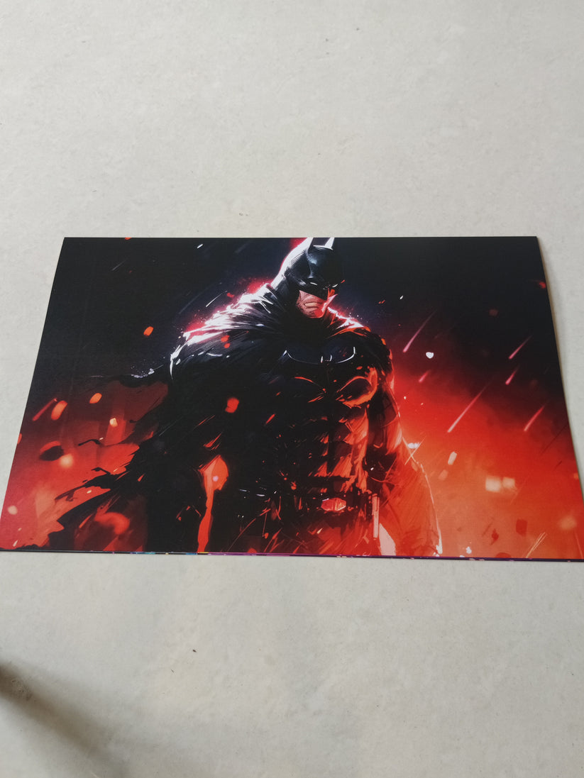 Batman wall poster| Style 3 – Dipped in Doodles