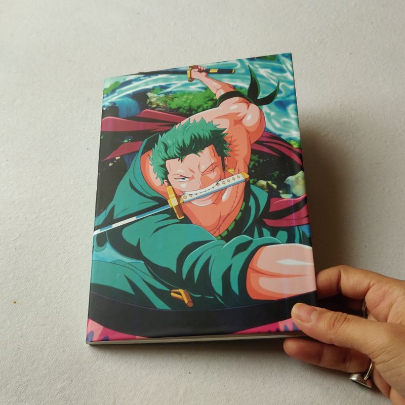 Zoro plain A5 notebook – Dipped in Doodles